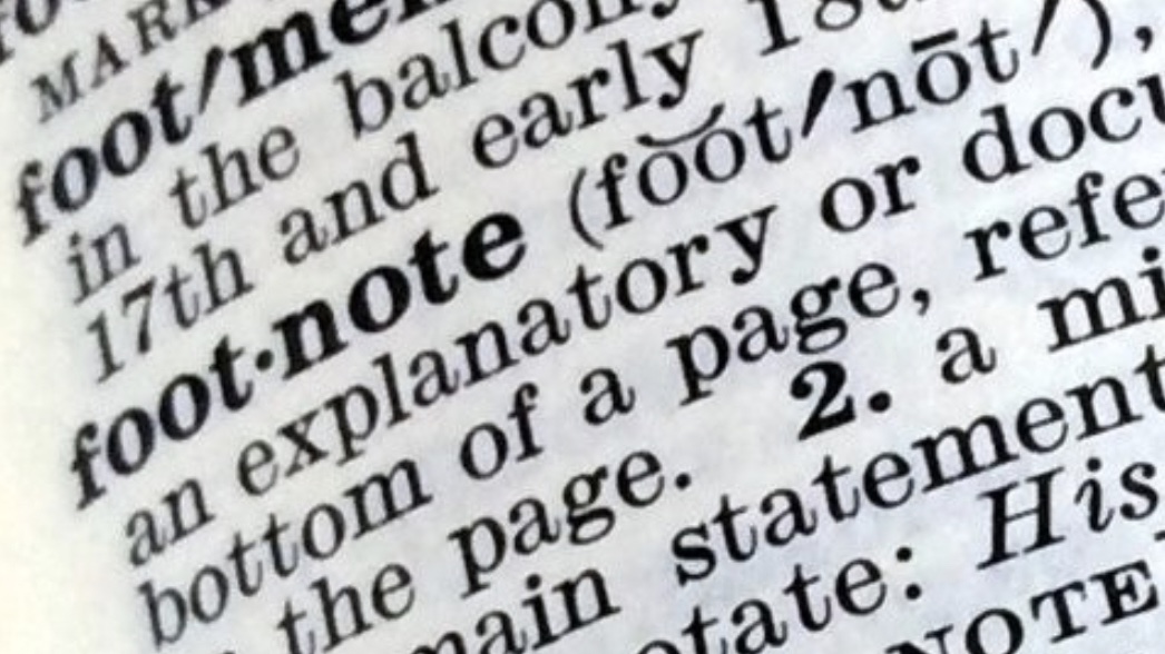 A Short History of the Footnote | Lex Academic Blog | Lex Academic®